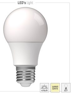 LED peertje E27 5W LED's Light - Directlampen.nl