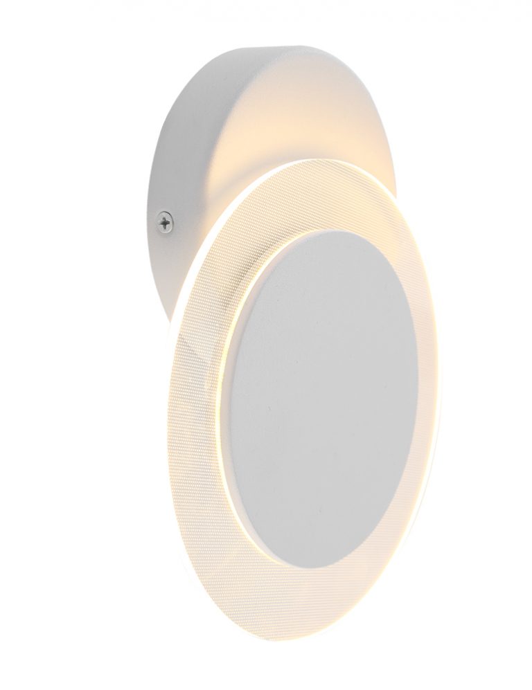 Draaibare LED wandlamp Steinhauer Eclipse wit - Directlampen.nl