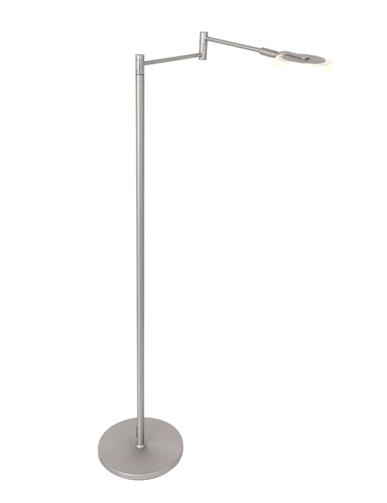 Staande design leeslamp Steinhauer Turound transparant glas ...