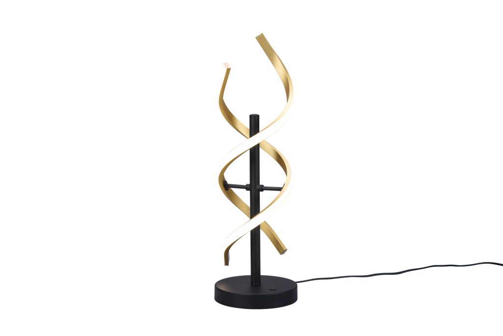 Modern design messing tafellamp Trio leuchten Sequence - Directlampen.nl