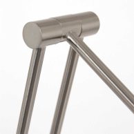 Moderne design vloerlamp met leeslamp staal Steinhauer Soleil ...