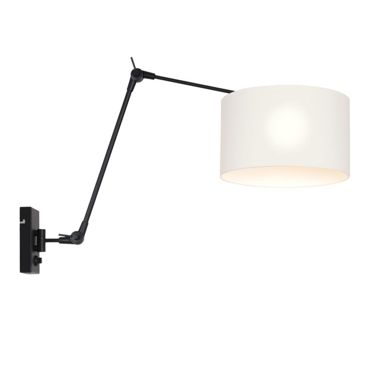 Wandlamp met verstelbare arm Steinhauer Prestige chic - Directlampen.nl